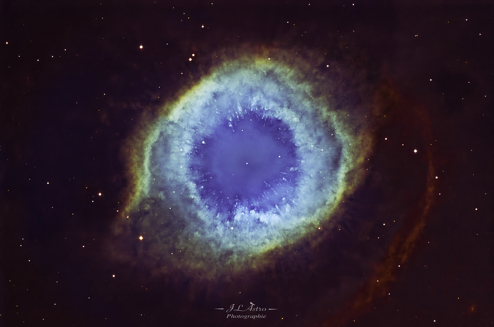Helix Nebula SHO | Telescope Live